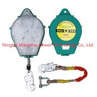 China Nylon Safety Belts Material Anti-Falling Self Retractable Lifeline Fall Arrester for sale
