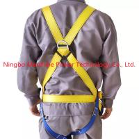 China Full Body Climbing Harness Customize Strong Step-In Safety Belt For Working At Height for sale