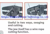 China Wire Cutting Tool With Manual Steel Rope Cutter And Nodular Cast Iron for sale