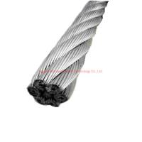 China Smooth Surface Galvanzied Bright Steel Wire Rope For Construction Materilals for sale
