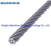 China High Tensile Galvanized Steel Wire Rope Bright Surface For Enigneering for sale