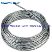 China High Tensile Galvanized Steel Wire Rope Bright Surface For Enigneering for sale