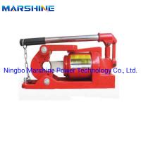 China Manual Hydraulic Wire Rope Cutter 20t Capacity for Heavy-Duty Steel Cable Cutting for sale