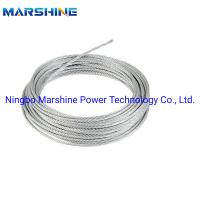 China Galvanized Steel Wire Rope With Bright Surface For Manufacturing for sale