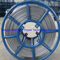 China Braided Galvanized Wire Rope Aircraft Cable Single Conductor for sale