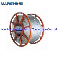 China Braided Galvanized Wire Rope Aircraft Cable Single Conductor for sale