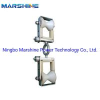 China Double Pulley Fiber Optical Cable Replacement Stringing Cradle Blocks for engineering for sale