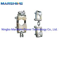 China Double Pulley Fiber Optical Cable Replacement Stringing Cradle Blocks for engineering for sale