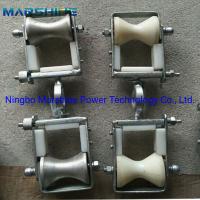 China Double Pulley Fiber Optical Cable Replacement Stringing Cradle Blocks for engineering for sale