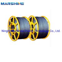 China Anti Twisting Braided Galvanized Steel Cable Wire Rope For Pulling Conductor And Opgw for sale