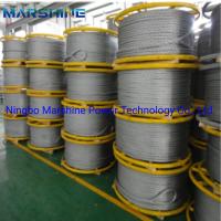China Anti Twisting Braided Galvanized Steel Cable Wire Rope For Pulling Conductor And Opgw for sale