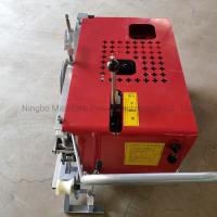 China 3kn Capacity Belt Drive Winch With Fiber Gasoline Engine And Fiber Optic Cable Puller for sale