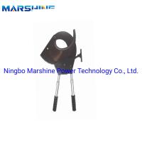 China Aluminium Ratcheting Cable Cutter for Precise Cutting of 5.5 to 7.9 Inches Cables for sale