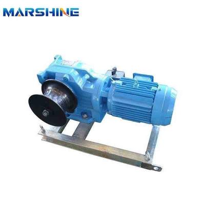 China Transmission Line Electric Wire Rope Cable Puller Winch With 3-4 Kw Power for sale