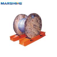 China Aluminum Oxygenation Cable Drum Reel Rotator Platform For Heavy-Duty Cable Management for sale