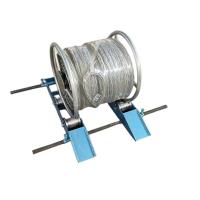 China Aluminum Oxygenation Cable Drum Reel Rotator Platform For Heavy-Duty Cable Management for sale