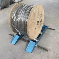 China Aluminum Oxygenation Cable Drum Reel Rotator Platform For Heavy-Duty Cable Management for sale