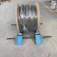 China Aluminum Oxygenation Cable Drum Reel Rotator Platform For Heavy-Duty Cable Management for sale