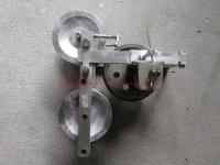 China Stainless Steel Pole Tower Mounting Adapter With Circular Shape For Transits for sale