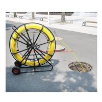 China Fiberglass Yarn and Polymey Resin Duct Rodder for Cable Pulling Fish Tape for sale
