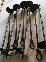 China Heavy Duty Earth Drill Ground Anchor Earth Anchors With 5t Capacity for sale