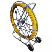 China Cable Electric Reel Fiberglass Rodder Puller Fibre Glass Rodding Conduit cable laying tools for sale