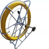 China Cable Electric Reel Fiberglass Rodder Puller Fibre Glass Rodding Conduit cable laying tools for sale