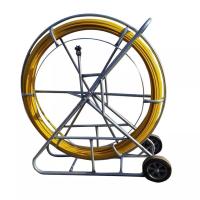 China Cable Electric Reel Fiberglass Rodder Puller Fibre Glass Rodding Conduit cable laying tools for sale