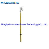 China Portable Grounding Rod With Flat Clipper Jaws For Applying Aluminium And Copper Bus-bar for sale