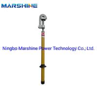 China Portable Grounding Rod With Flat Clipper Jaws For Applying Aluminium And Copper Bus-bar for sale