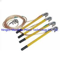 China Portable Grounding Rod With Flat Clipper Jaws For Applying Aluminium And Copper Bus-bar for sale