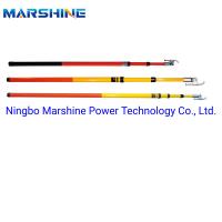 China Portable Earthing Pole And Earthing Clip With Galvanized Copper Material for sale