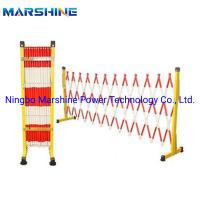 China Road Isolation Retractable Fence With 0.3-3.2m Width Adjustable Flexible Barrier Security for sale