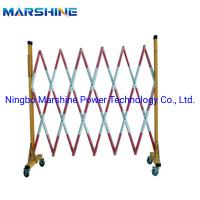 China Road Isolation Retractable Fence With 0.3-3.2m Width Adjustable Flexible Barrier Security for sale