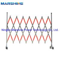 China Road Isolation Retractable Fence With 0.3-3.2m Width Adjustable Flexible Barrier Security for sale