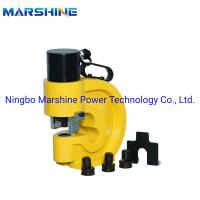 China Aluminum Alloy Steel Hydraulic Hole Punch With Semiautomatic Feature for sale