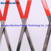 China A Movable Folding Stainless Steel Expandable Barrier With Fixed Xxpansion Bolts for sale