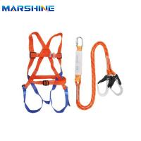 China Red Color Safety Harness With High Strength Wire Material For Construction Work for sale