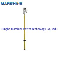 China Portable Stainless Steel Earthing Leads Telescopic Short Circuiting Ground Rod for sale