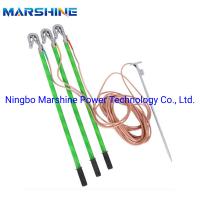 China Portable Stainless Steel Earthing Leads Telescopic Short Circuiting Ground Rod for sale