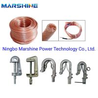 China Galvanized Copper Electrical Grounding Rod Adapt For Transmission Line for sale