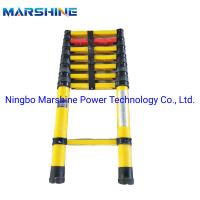 China Fully-Insulated Flexible Ladder For High Voltage Circuit Maintenance Fiberglass Climbing for sale