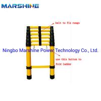 China Fully-Insulated Flexible Ladder For High Voltage Circuit Maintenance Fiberglass Climbing for sale