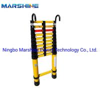 China Fully-Insulated Flexible Ladder For High Voltage Circuit Maintenance Fiberglass Climbing for sale