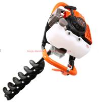 China OEM Gasoline Post Hole Digger 52cc Gardening Augers for sale
