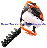 China Customized 52cc Earth Auger Drill Ground Hole Digger For Tree Planting for sale