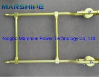 China Hanging Rope Ladder Inspection Trolley For Power Construction for sale