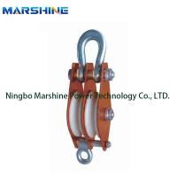 China Lightweight Hoisting Tower Erection Tools With Nylon Sheave Tackle for sale