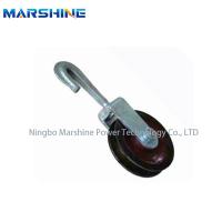 China Angle Steel Aluminum Cable Pulley for sale