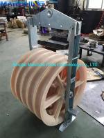 China 916mm Large Diameter Lifting Platform Stringing Block For Overhead Transmission Line for sale